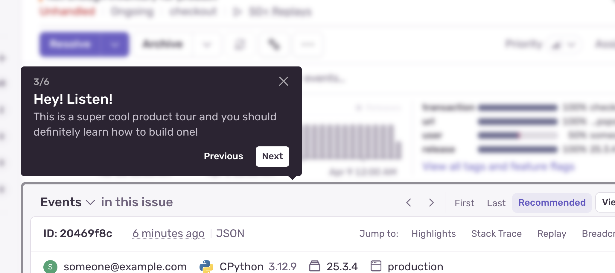 Building a Product Tour in React